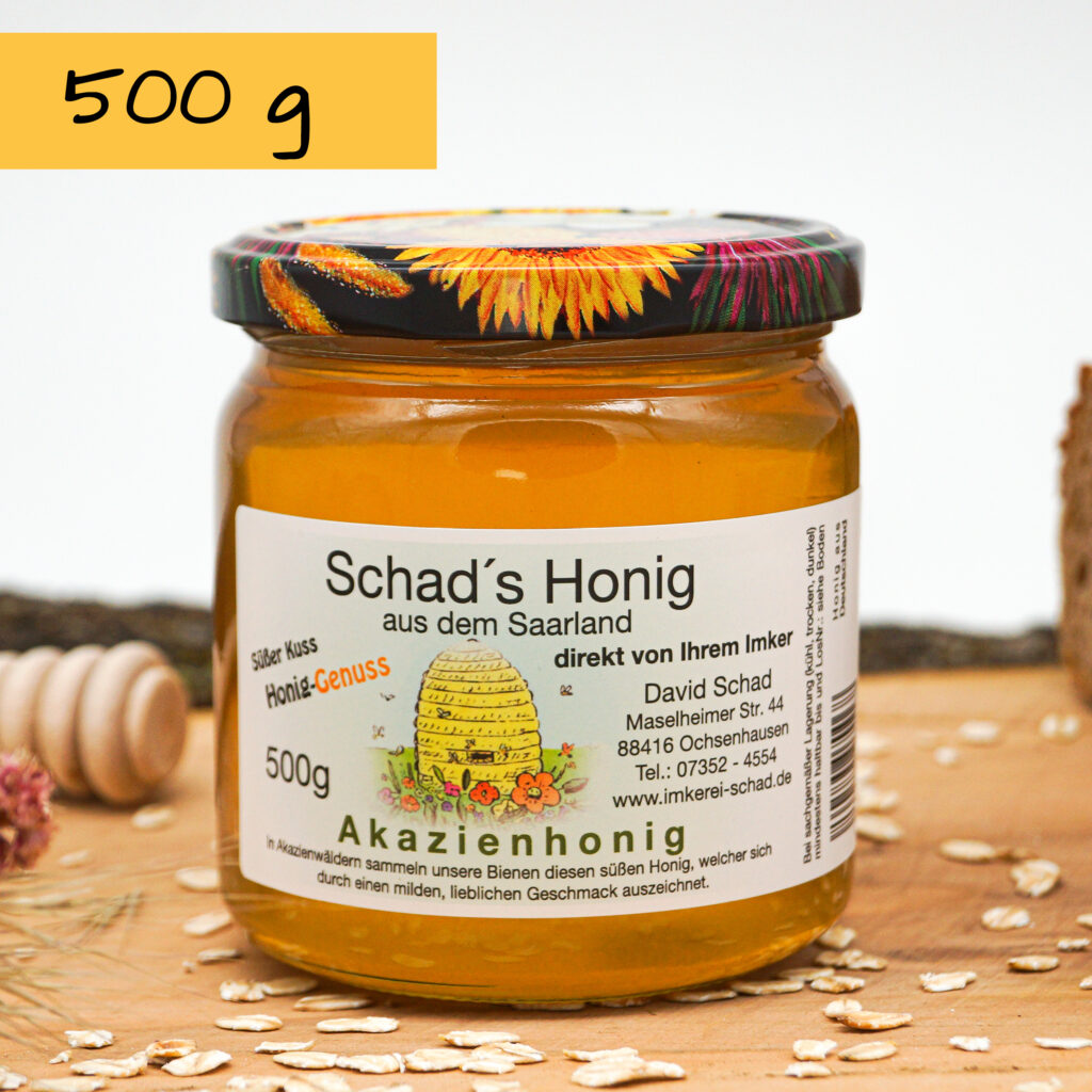 Honig 500g – Imkerei Schad